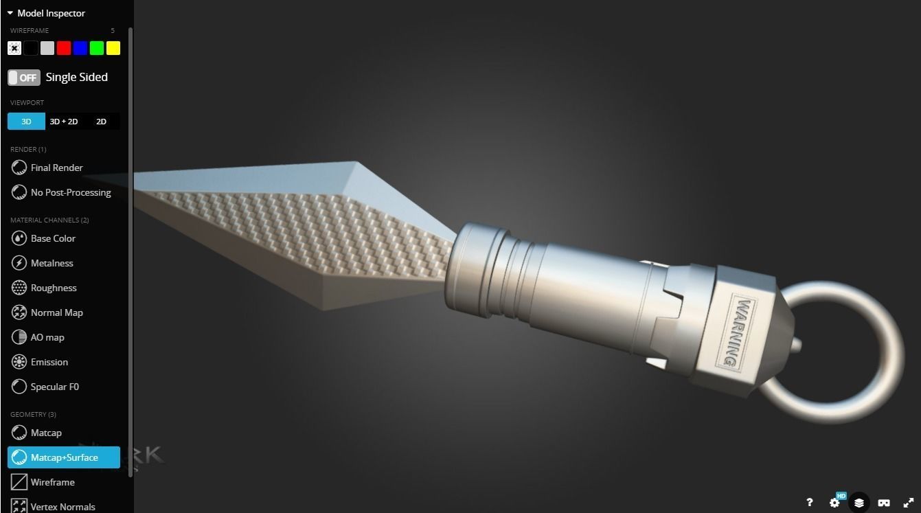 3D model Explosive Kunai VR / AR / low-poly | CGTrader