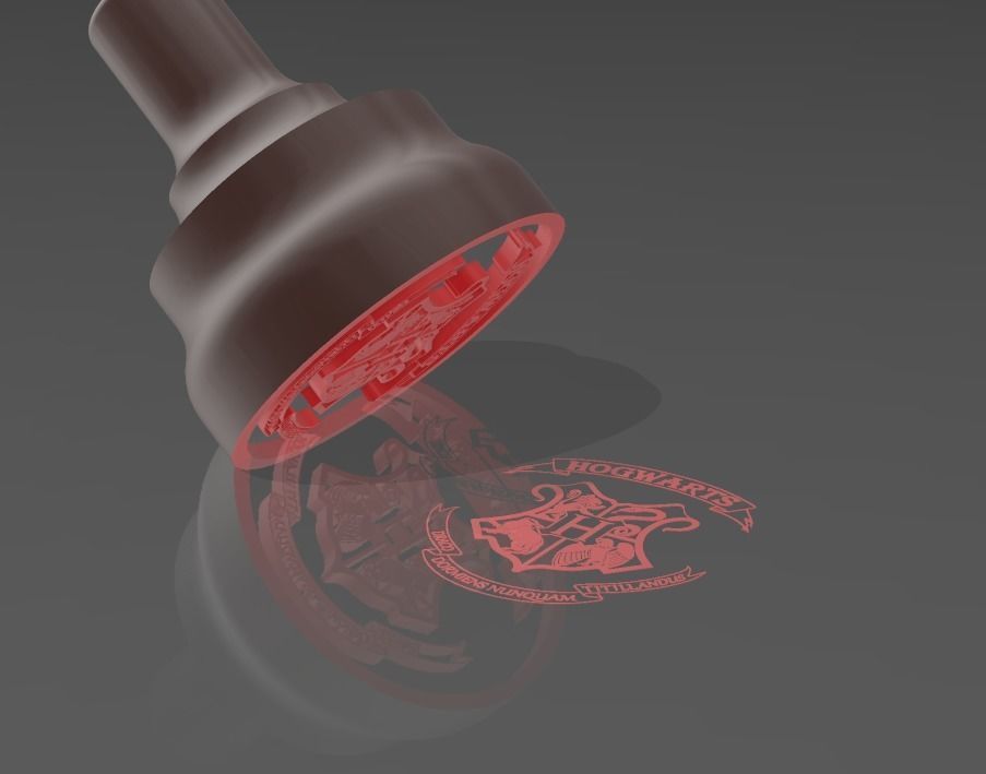 SELLO HOWARTS HARRY POTTER 3D model 3D printable | CGTrader