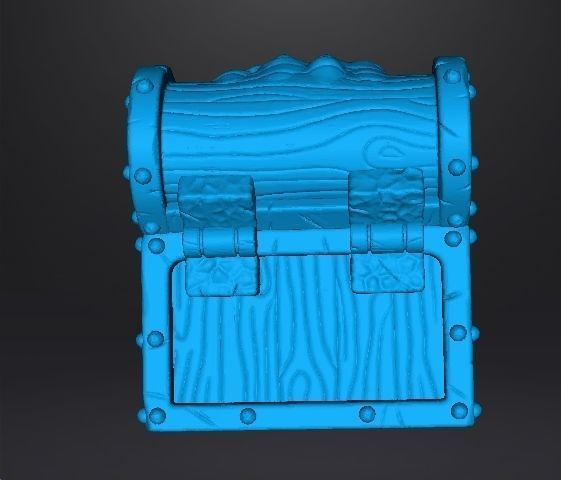 MIMIC CHEST MINIATURE MODEL FOR FANTASY GAMES DND RPG 3D model 3D ...