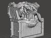 MIMIC CHEST MINIATURE MODEL FOR FANTASY GAMES DND RPG 3D model 3D ...