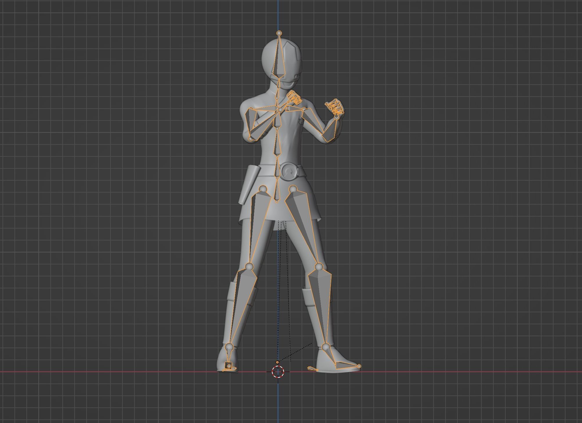 Yellow Samurai Ranger - Power Rangers Samurai 3D model rigged | CGTrader