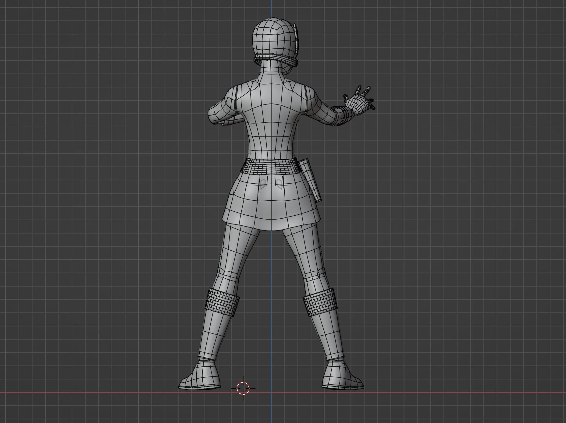 Pink Samurai Ranger - Power Rangers Samurai 3D model rigged | CGTrader