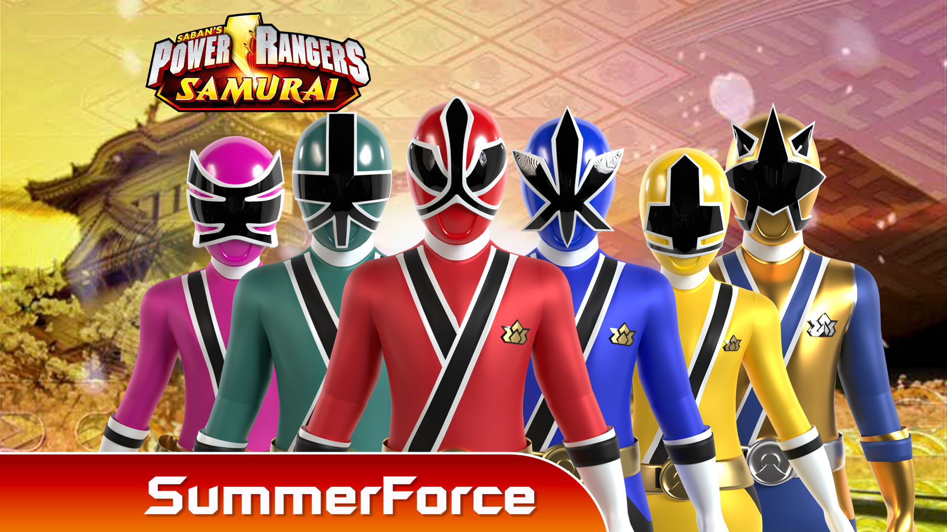 Power Rangers Samurai 3D Model Collection | CGTrader