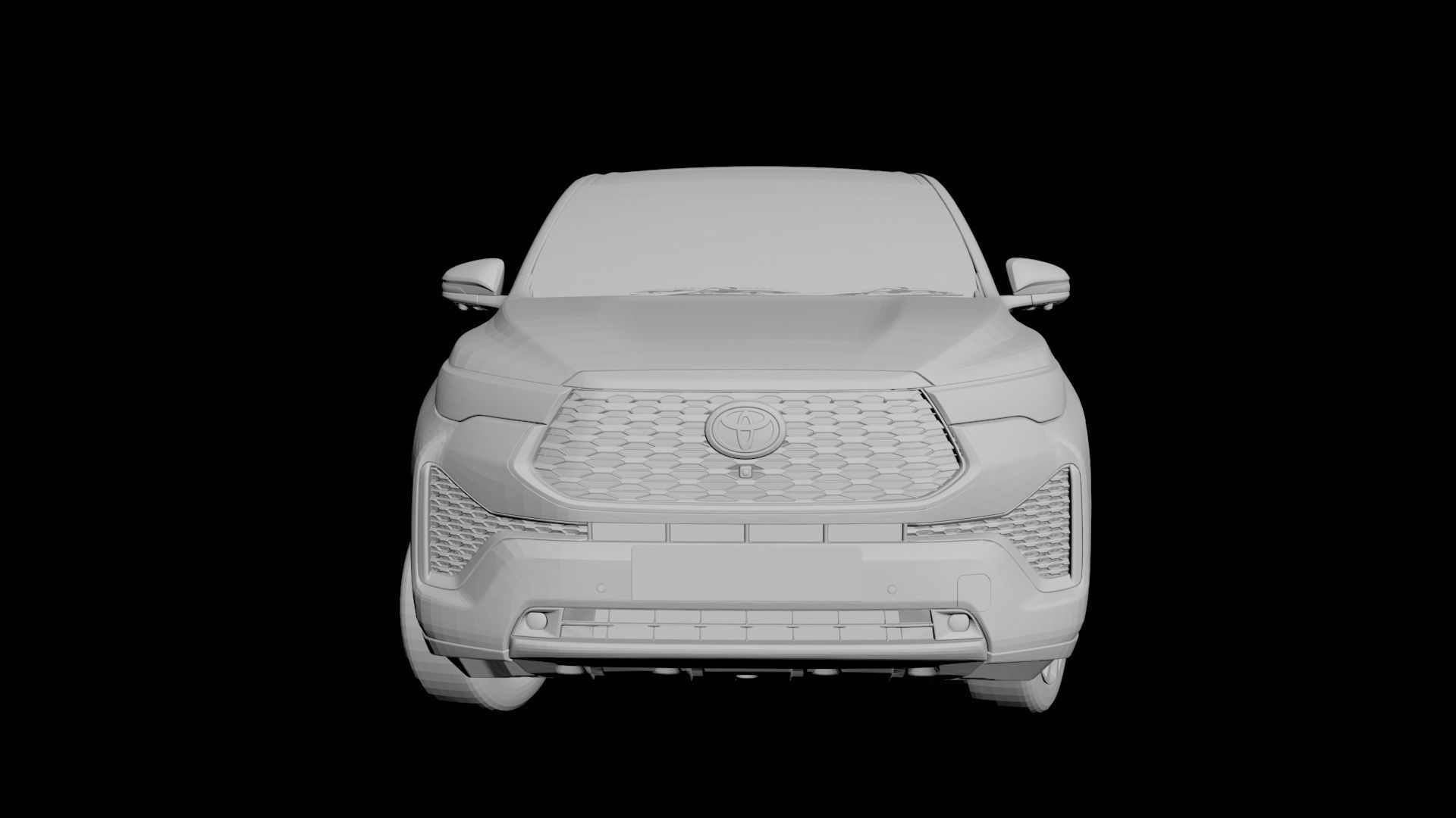 3D model Toyota Innova Hycross VR / AR / low-poly | CGTrader