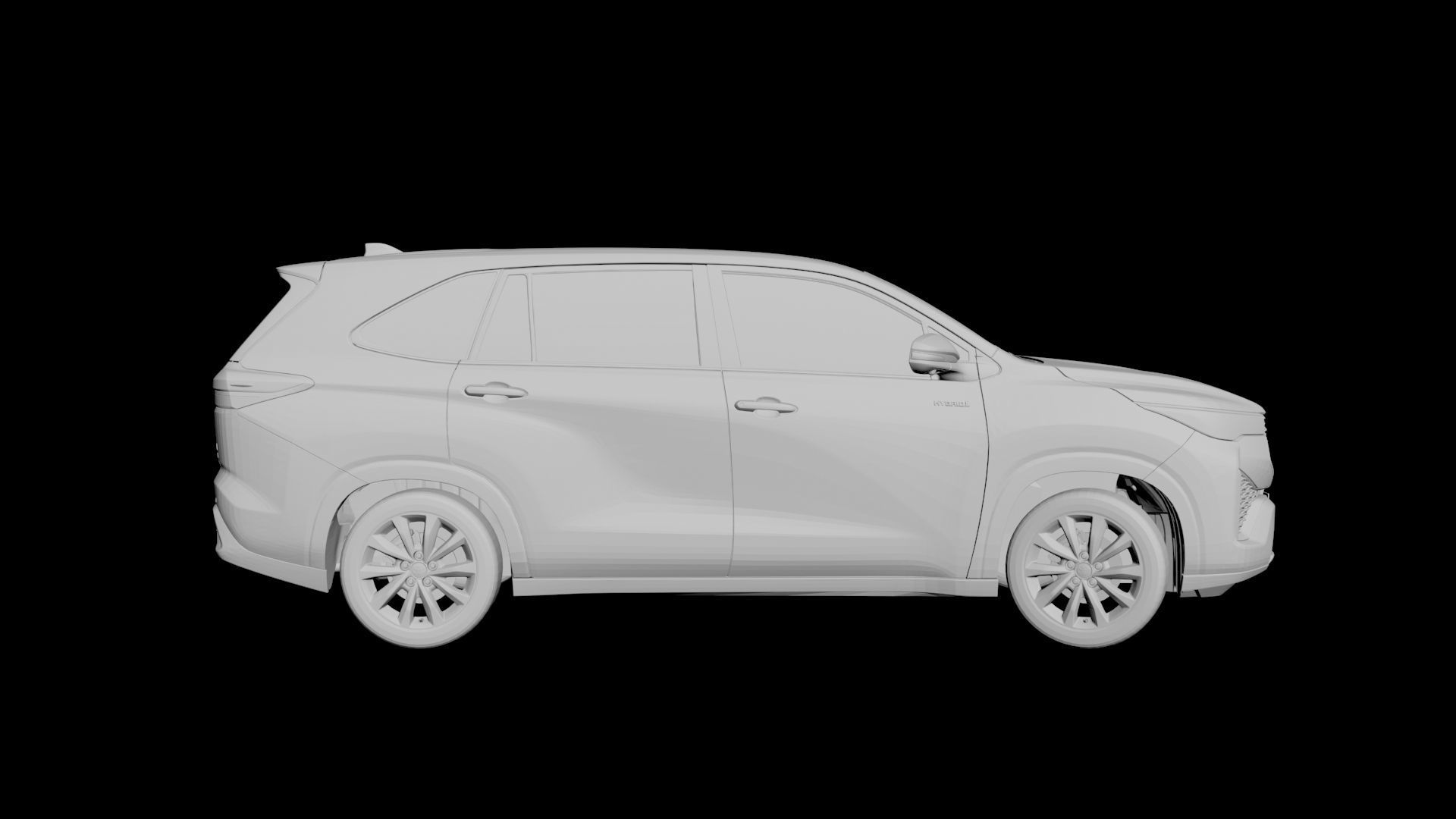 3D model Toyota Innova Hycross VR / AR / low-poly | CGTrader