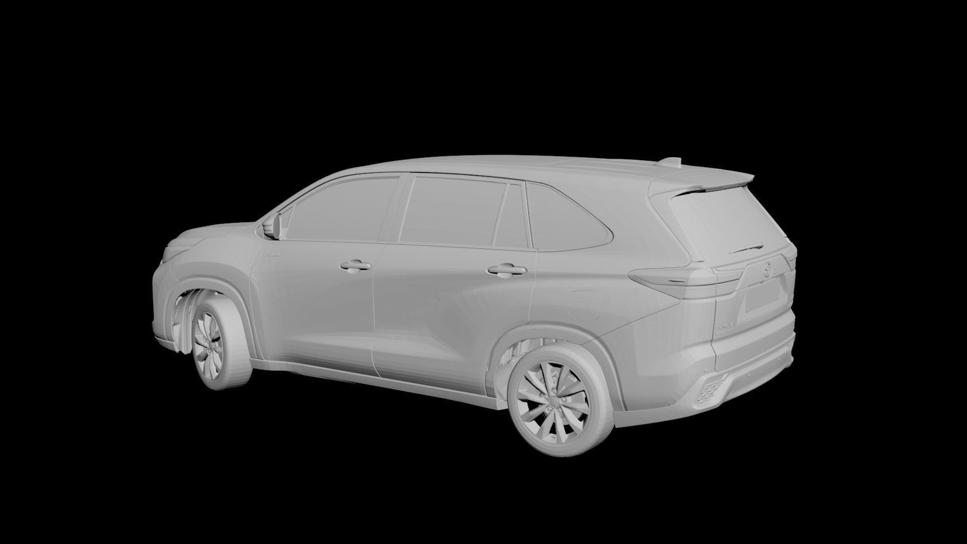 3D model Toyota Innova Hycross VR / AR / low-poly | CGTrader
