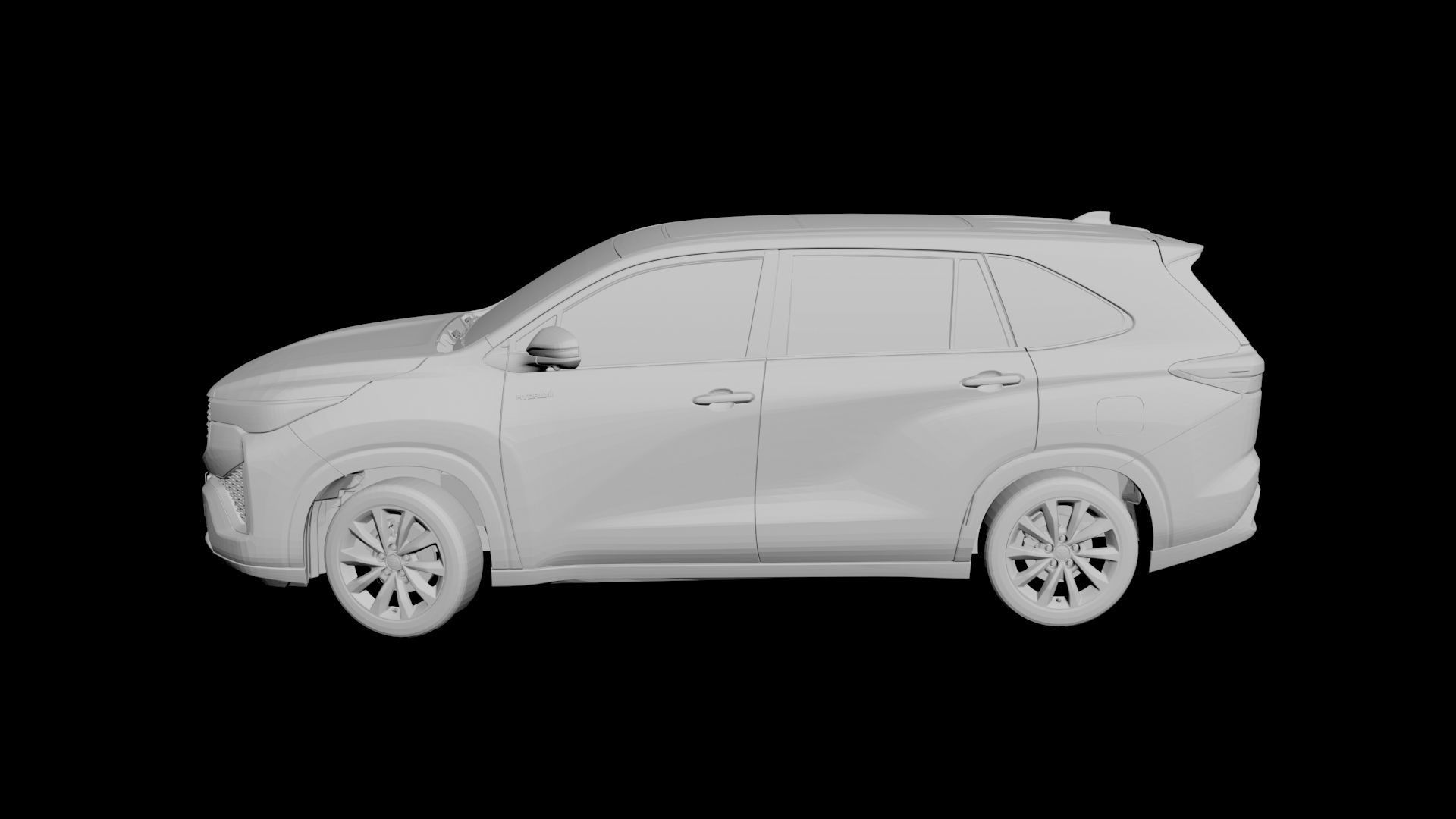 3D model Toyota Innova Hycross VR / AR / low-poly | CGTrader