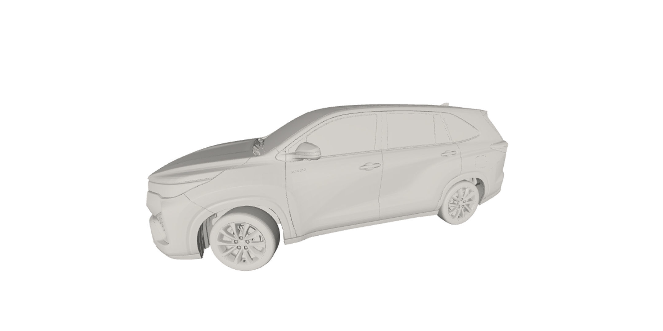 3D model Toyota Innova Hycross VR / AR / low-poly | CGTrader