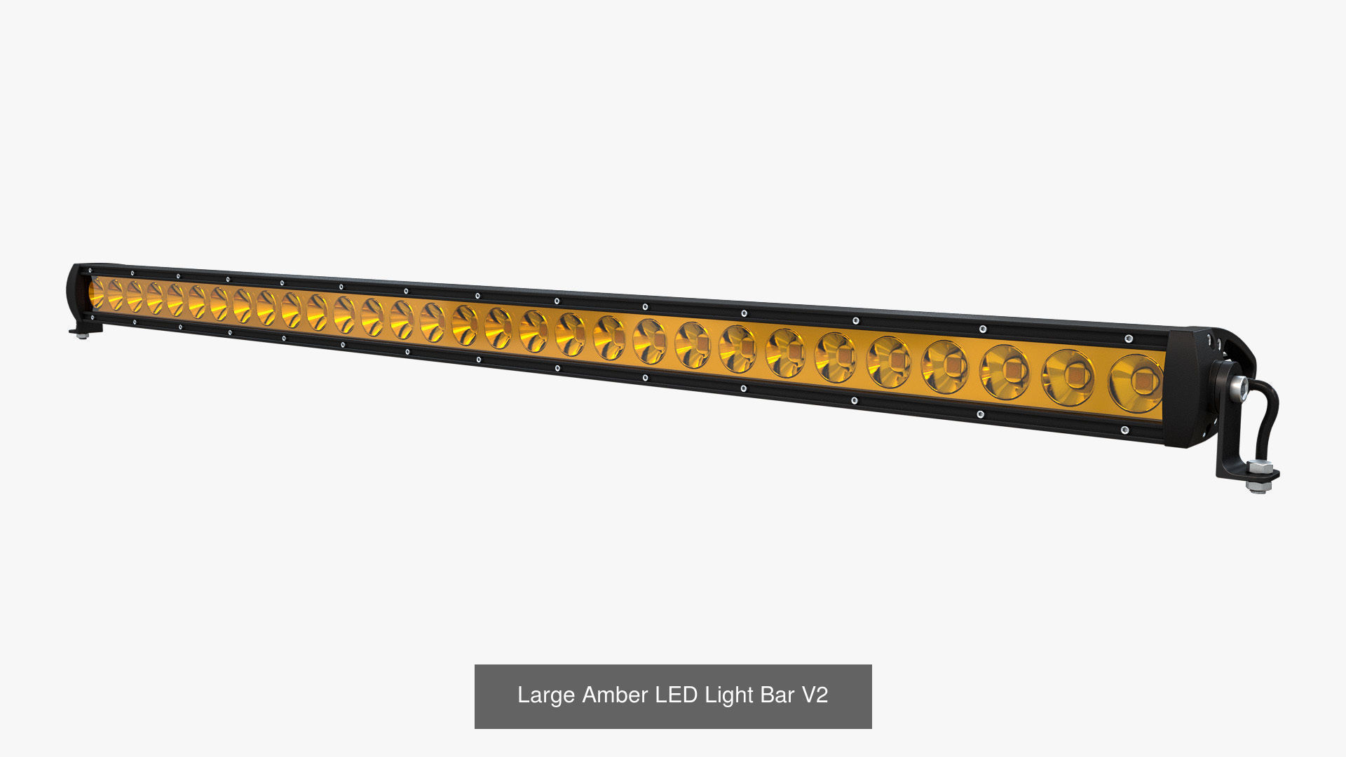 Amber LED Light Bar Collection V2 | CGTrader