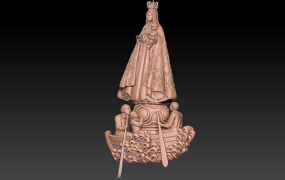 Mother mary model 3D model 3D printable | CGTrader