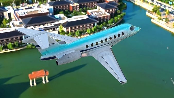 Gulfstream G280 3D model | CGTrader