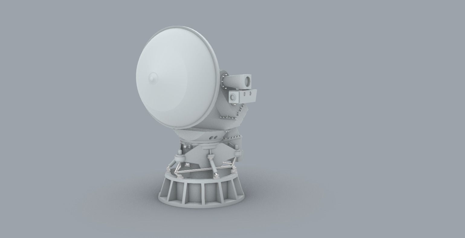 3D model Ship Radar Set - 5 Models VR / AR / low-poly | CGTrader