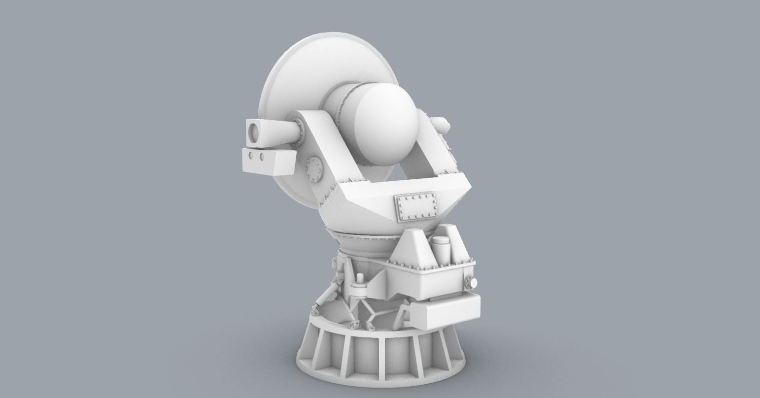 3D model Ship Radar Set - 5 Models VR / AR / low-poly | CGTrader
