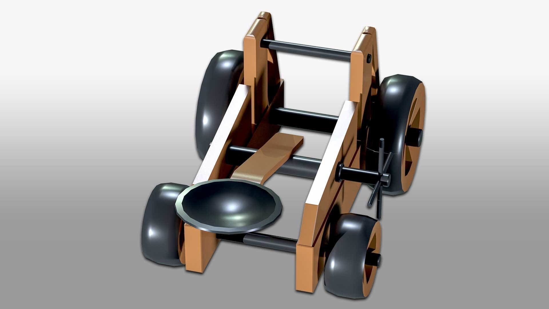 Catapult - Medieval Catapult 3D model | CGTrader
