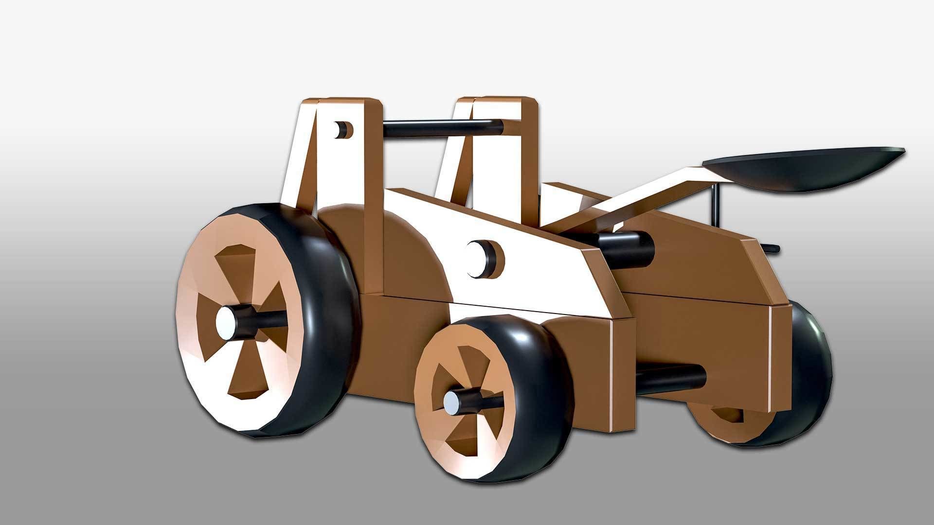 Catapult - Medieval Catapult 3D model | CGTrader