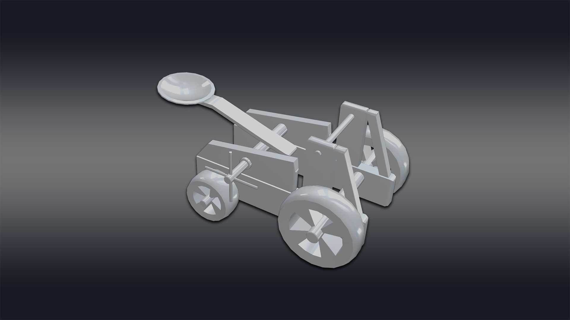 Catapult - Medieval Catapult 3D model | CGTrader
