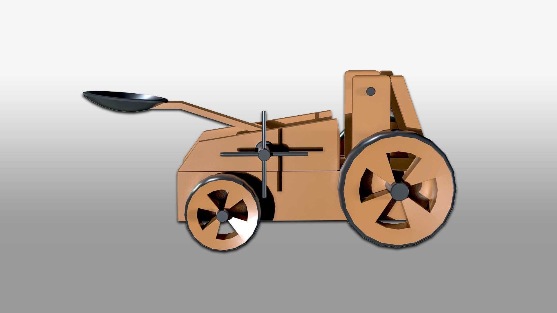 Catapult - Medieval Catapult 3D model | CGTrader