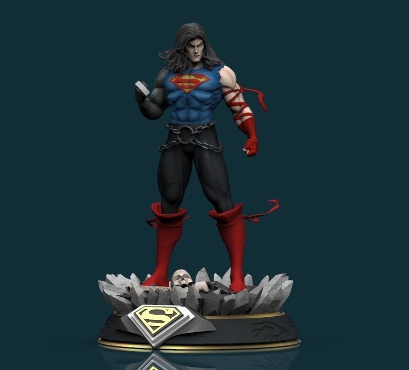 BATMAN DEATH METAL COLLECTION 3 MAIN CHARACTERS STL 3d printing 3D ...