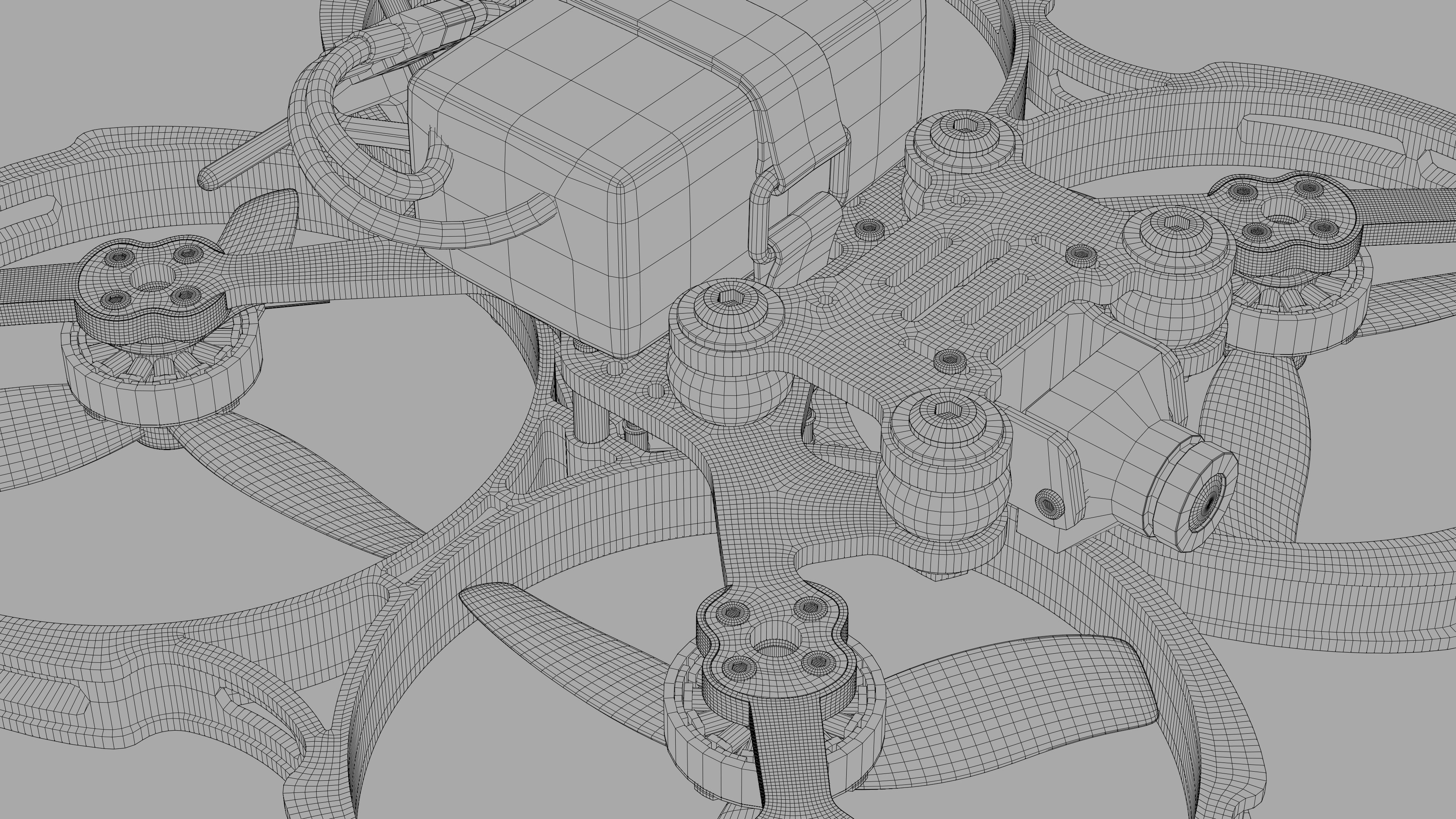 FPV drone 3D model | CGTrader