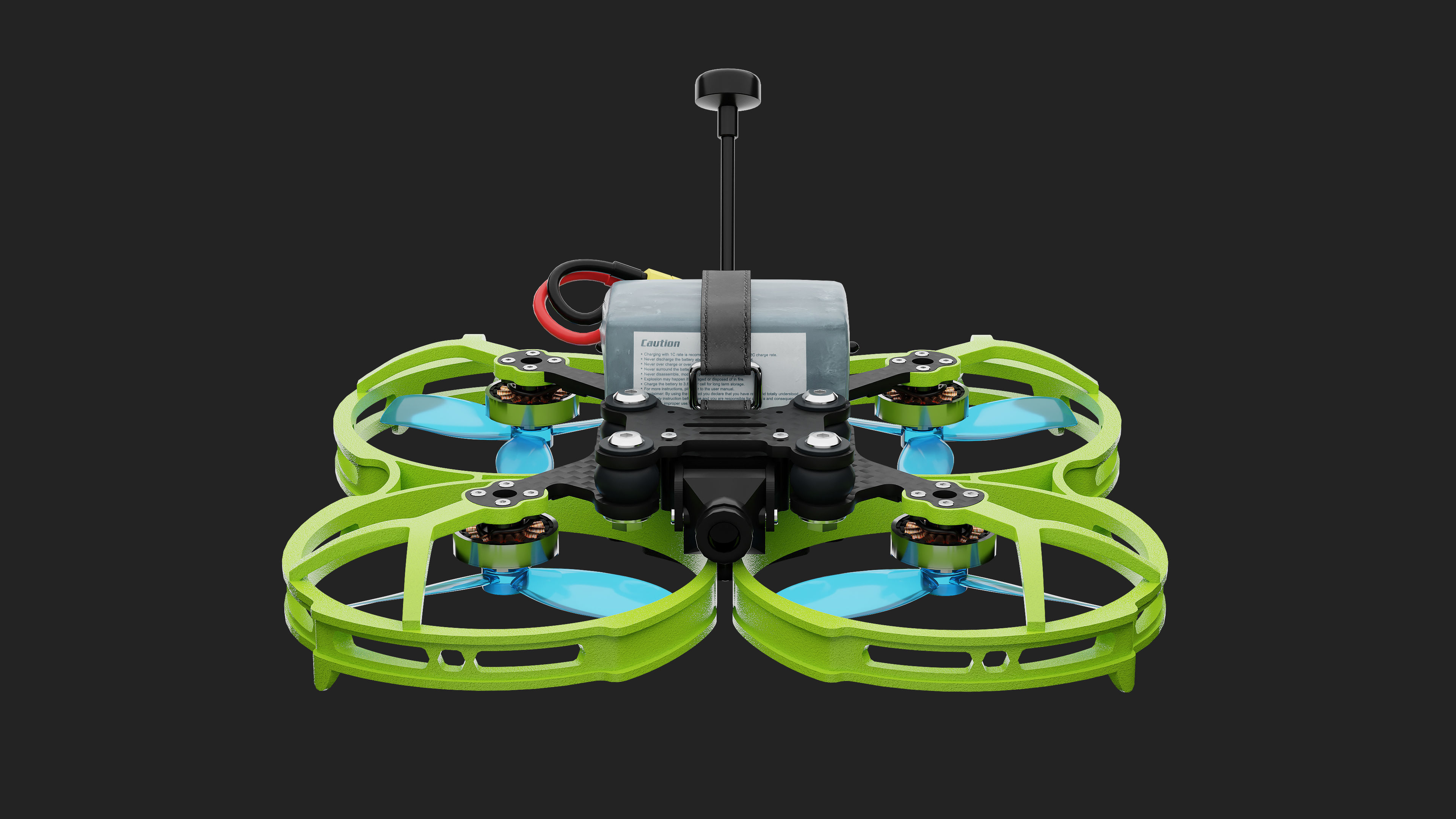 FPV drone 3D model | CGTrader