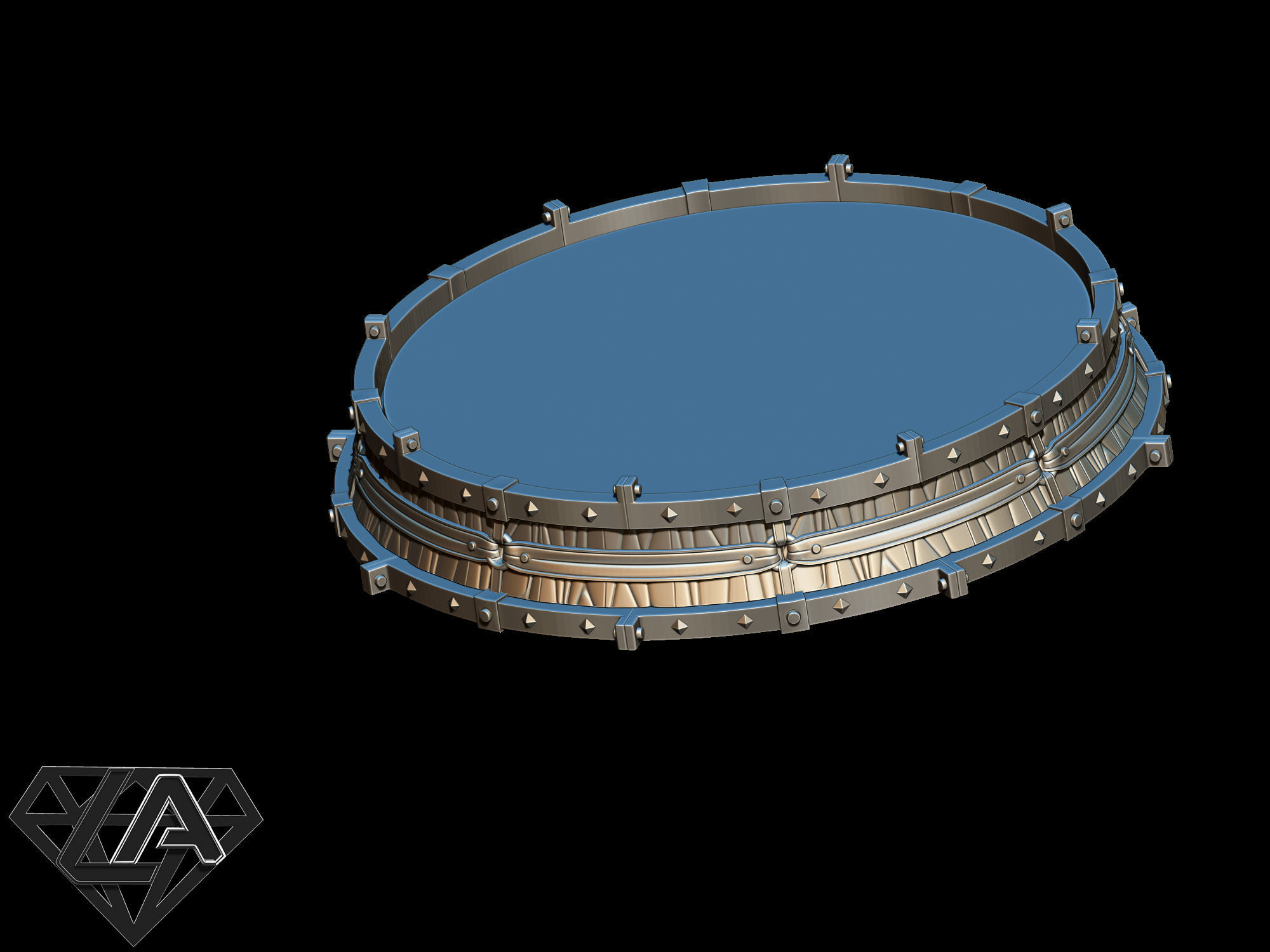 Medieval custom platform 3D model 3D printable | CGTrader