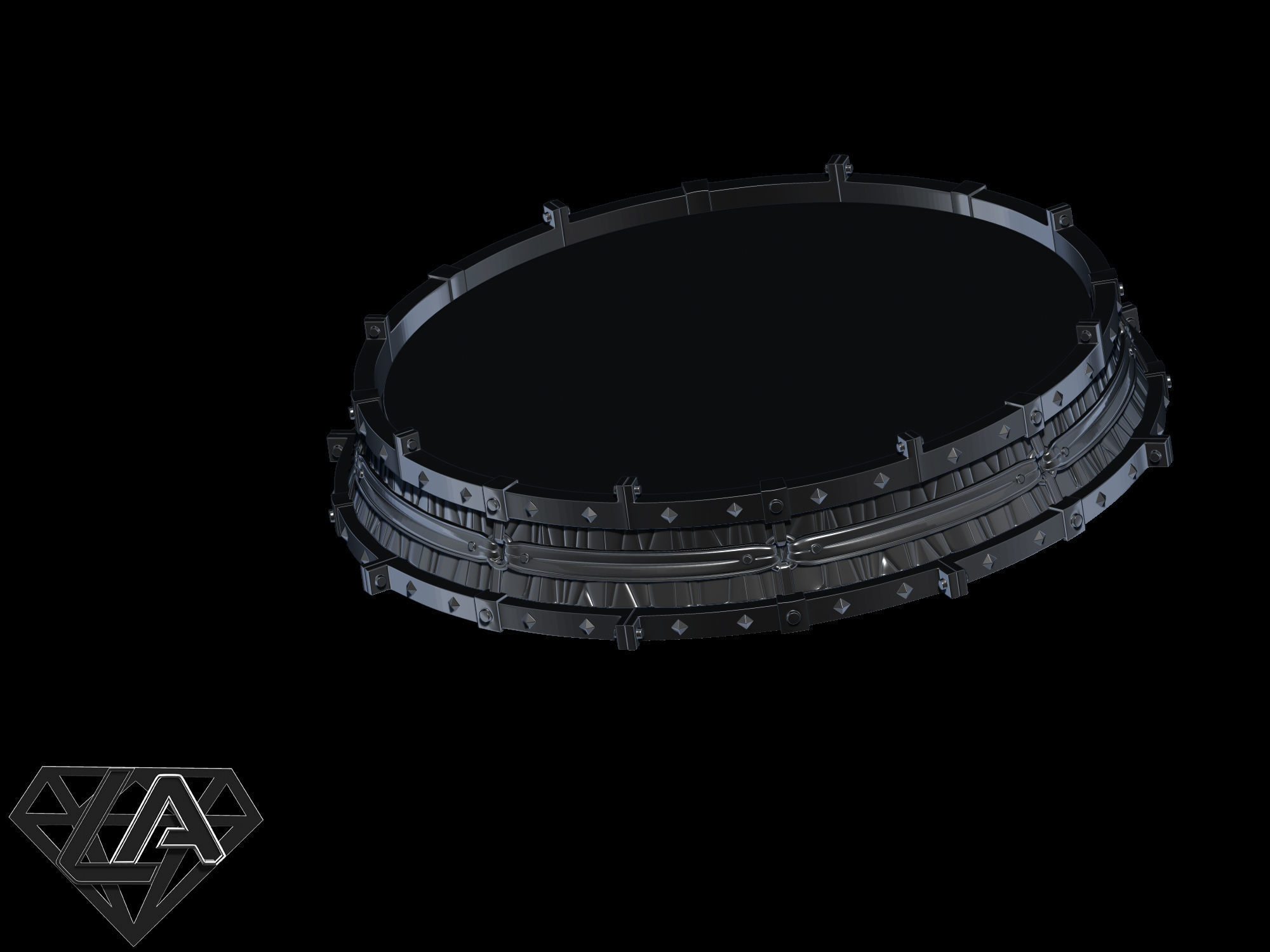 Medieval custom platform 3D model 3D printable | CGTrader