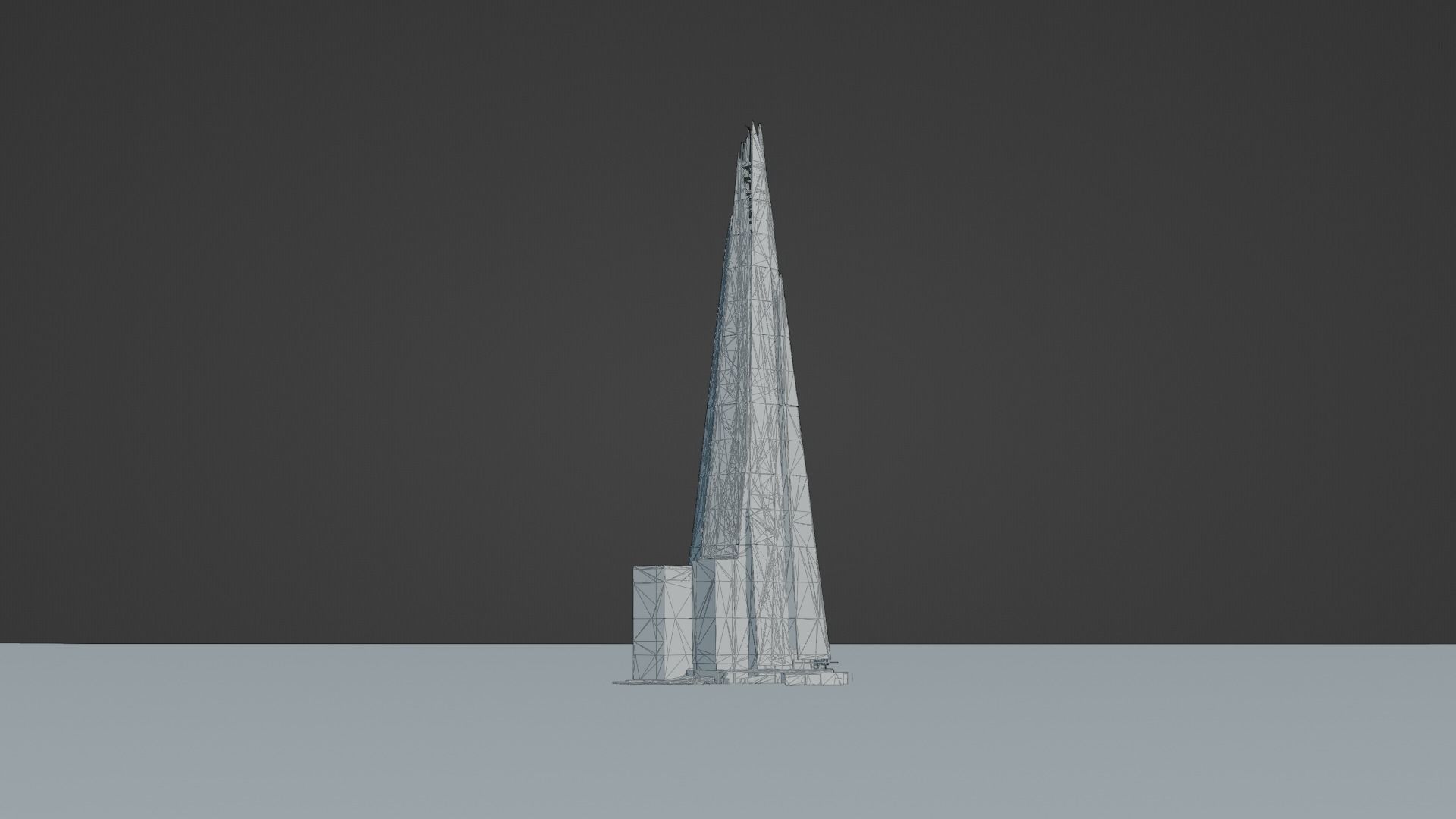 3D model The Shard London VR / AR / low-poly | CGTrader
