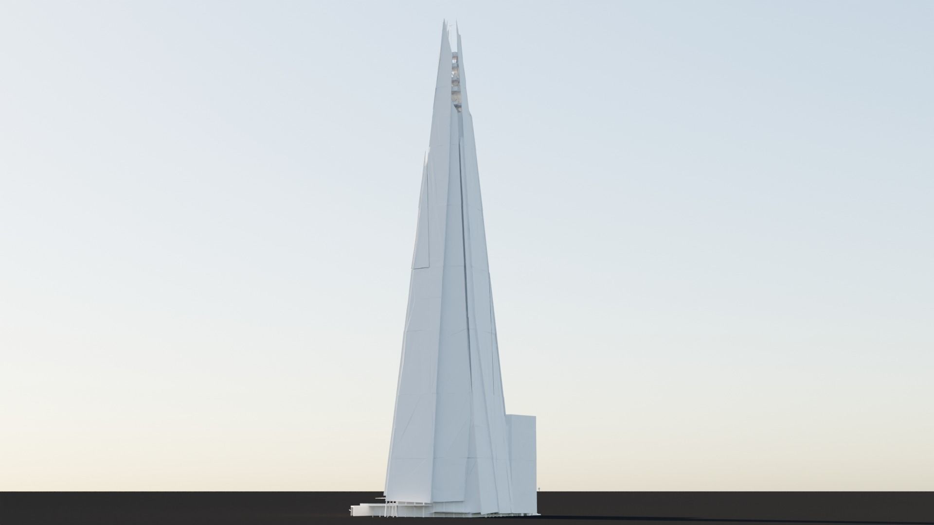 3D model The Shard London VR / AR / low-poly | CGTrader