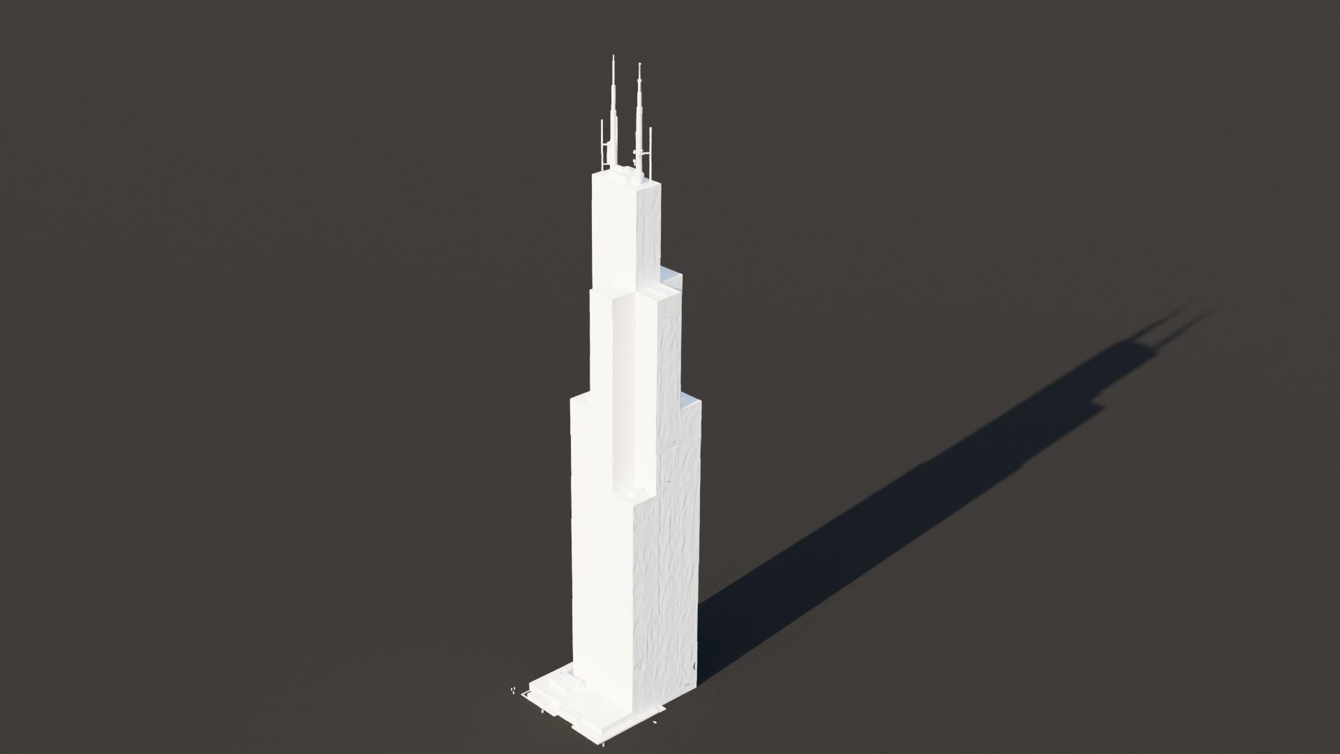 3D model Willis Tower Chicago VR / AR / low-poly | CGTrader