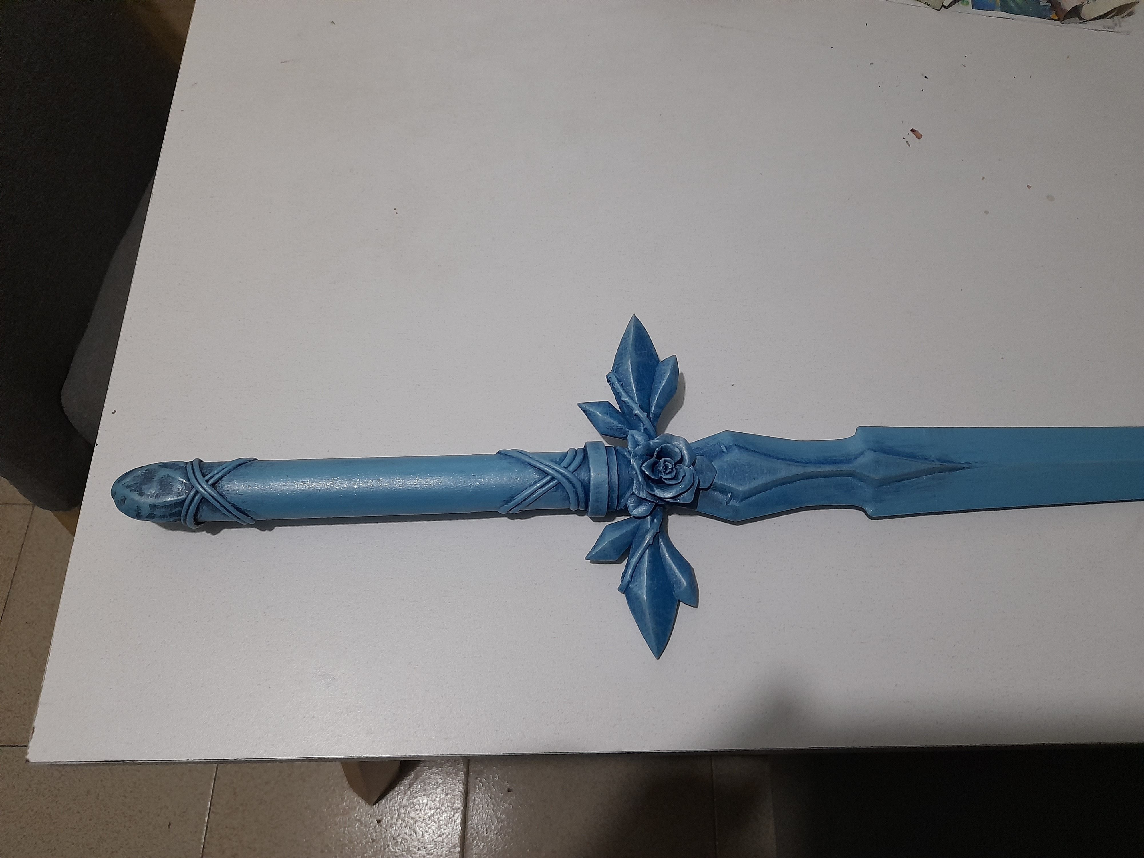 ESPADA BLUE ROSE SWORD ART ONLINE ALICIZAT 3D model 3D printable | CGTrader