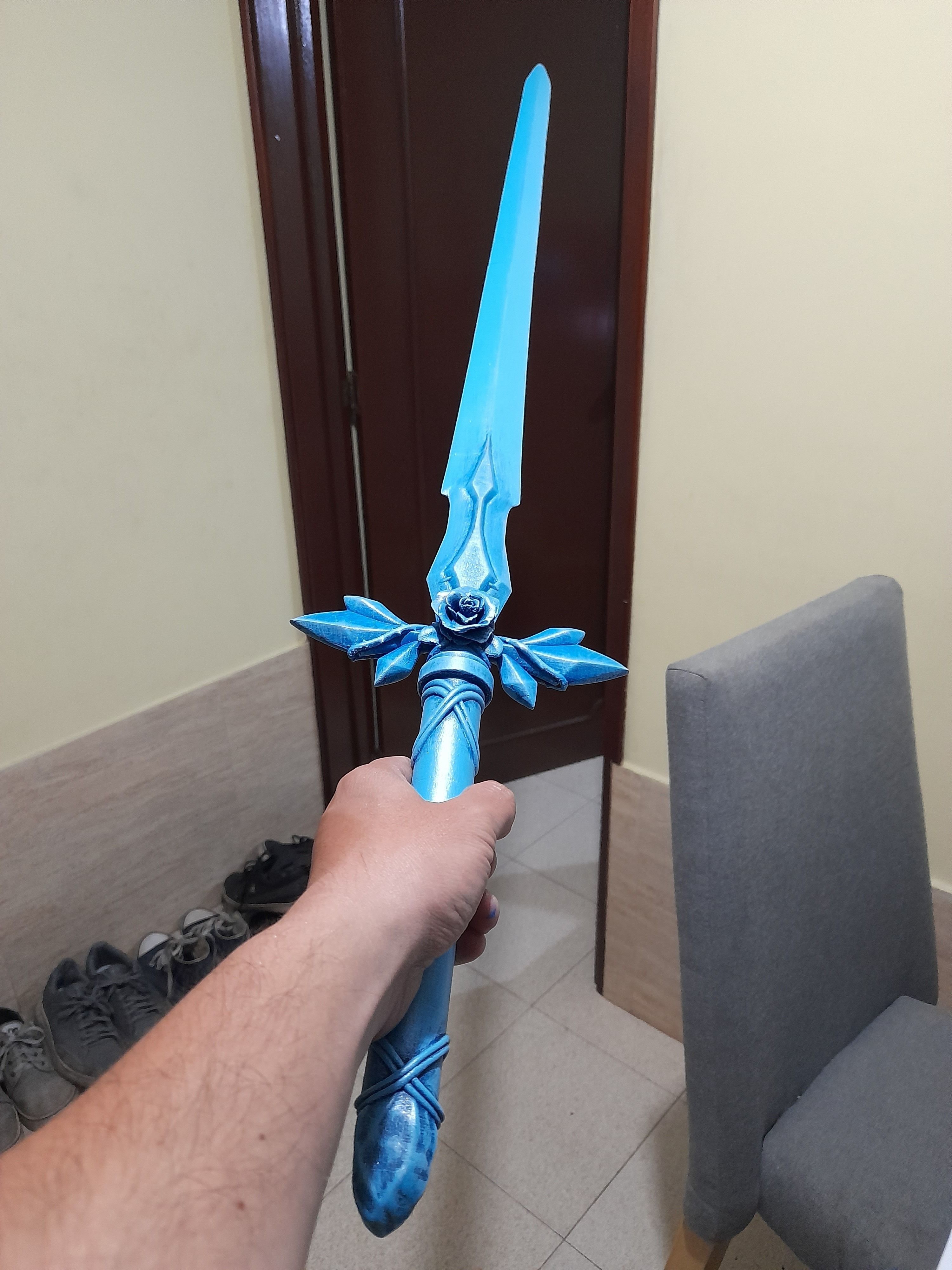 ESPADA BLUE ROSE SWORD ART ONLINE ALICIZAT 3D model 3D printable | CGTrader