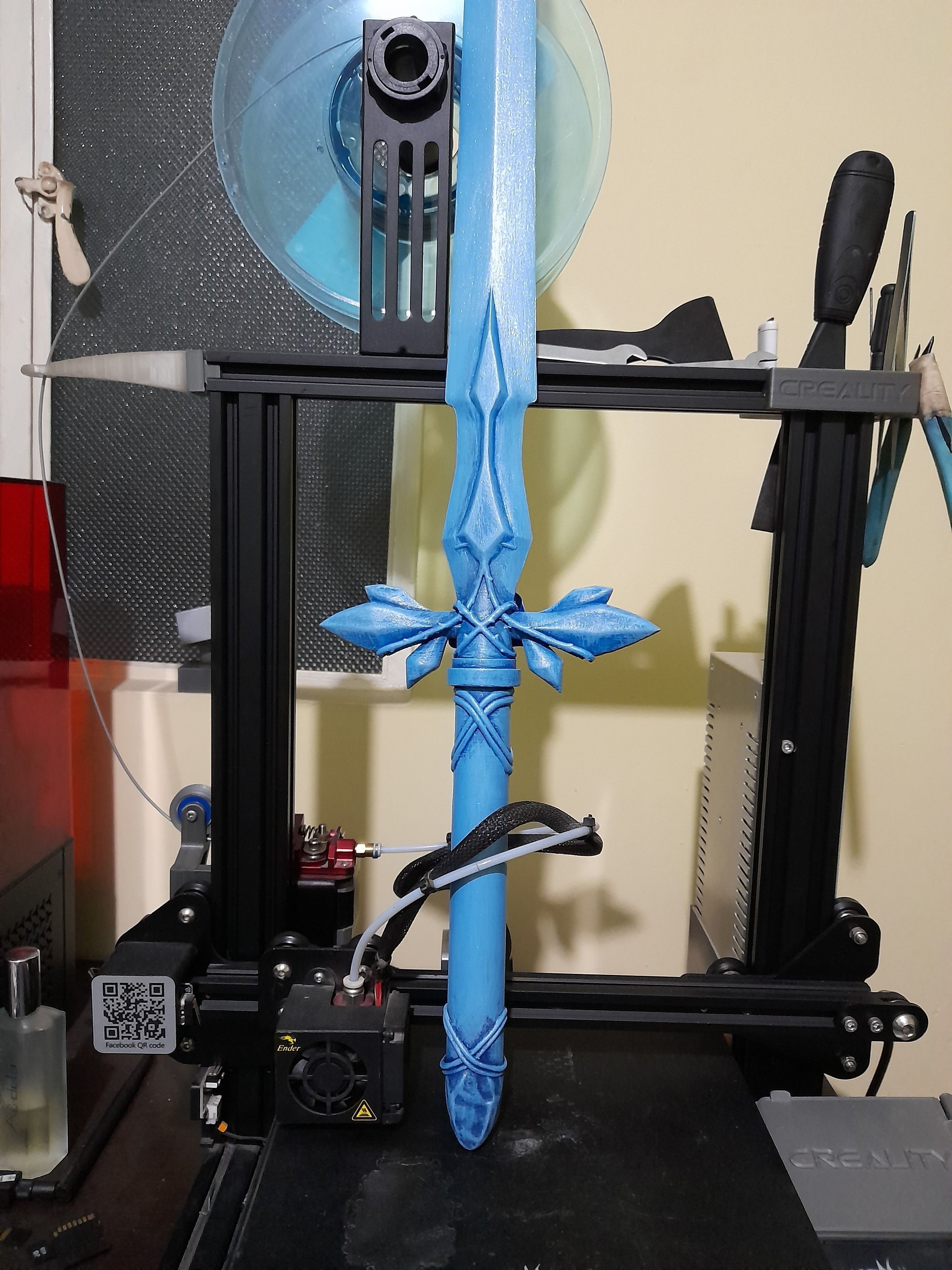 ESPADA BLUE ROSE SWORD ART ONLINE ALICIZAT 3D model 3D printable | CGTrader