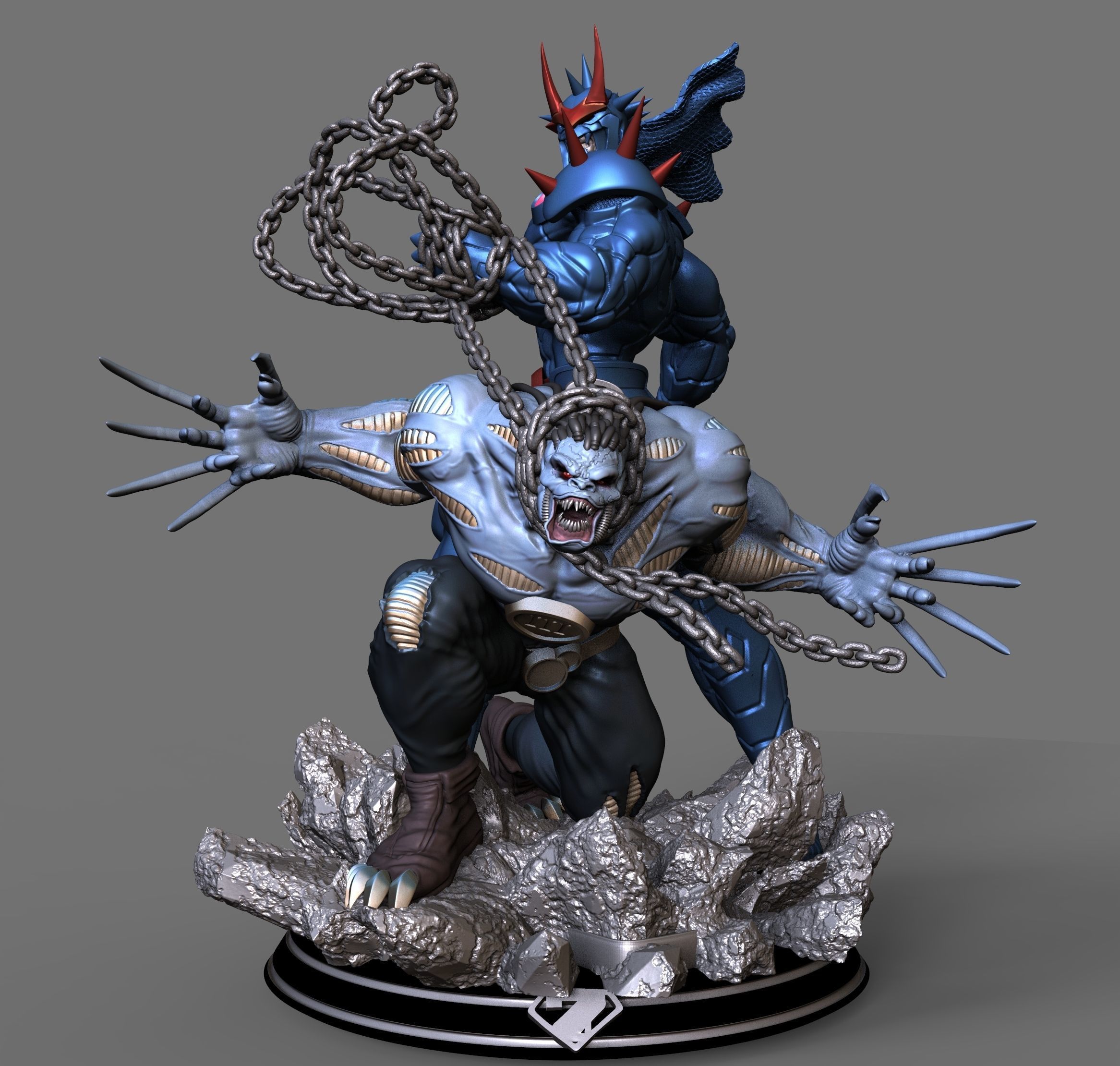 General ZOD and Eqqus Superman villains STL 3d printing 3D model 3D ...