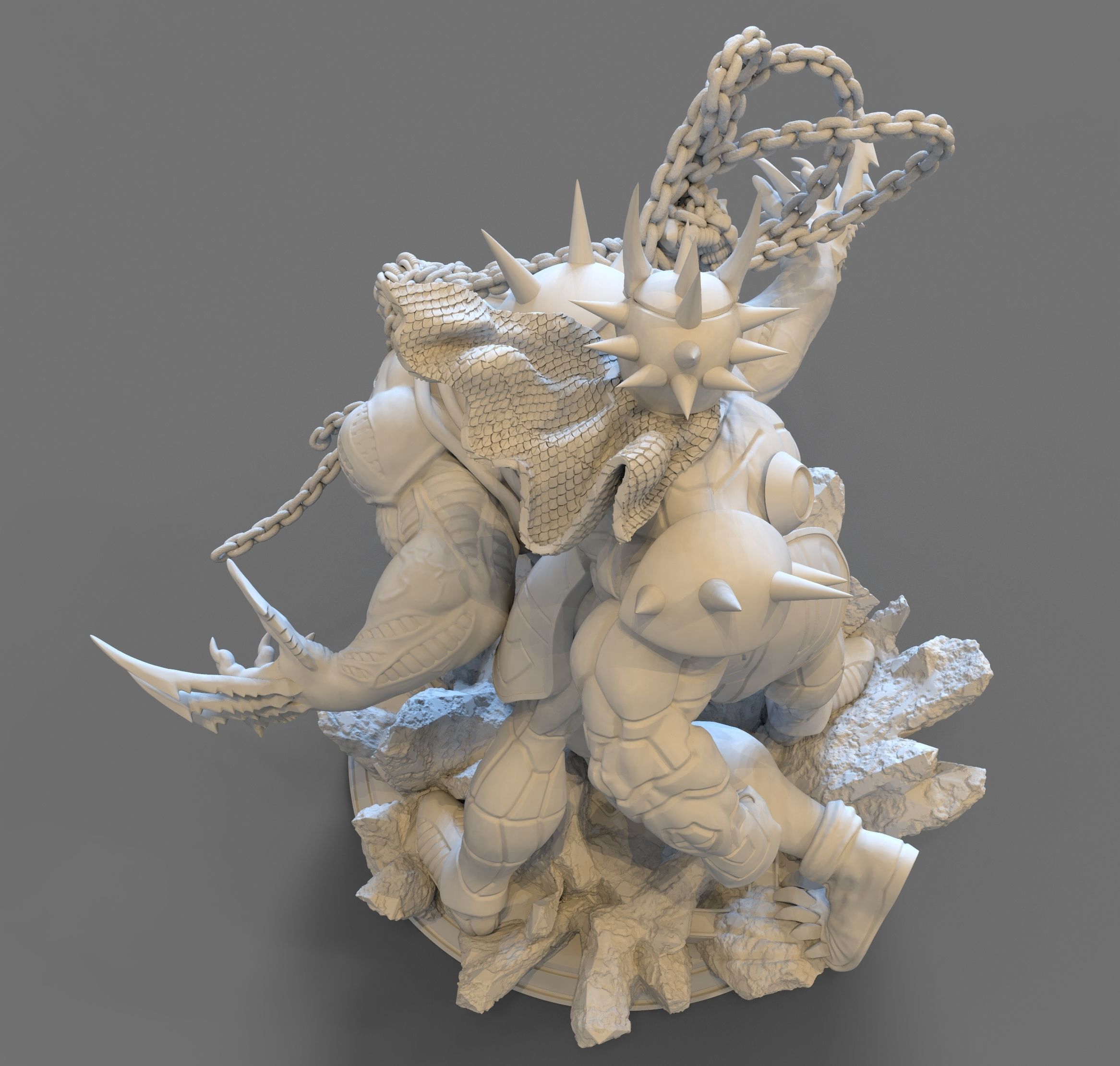 General ZOD and Eqqus Superman villains STL 3d printing 3D model 3D ...