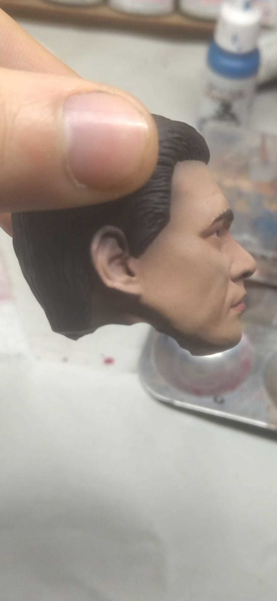 Clone trooper Star Wars head sculpt for custom figure 3D model 3D ...