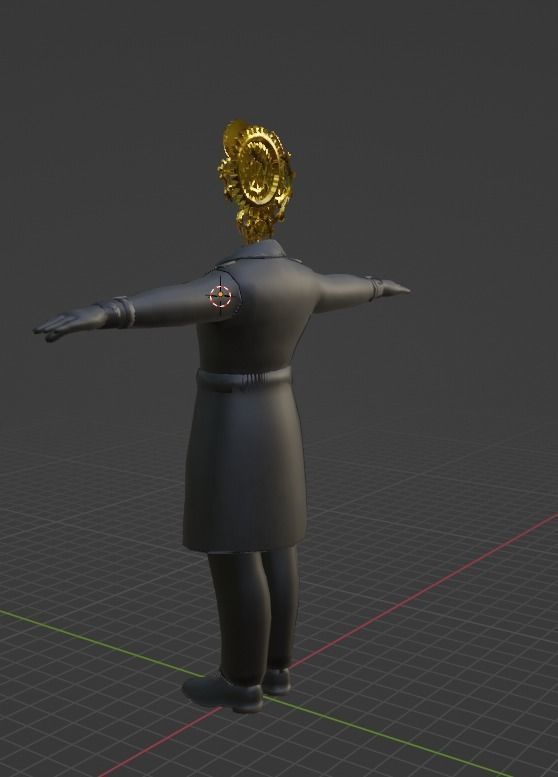 Clock Man 3D Model 3D model | CGTrader