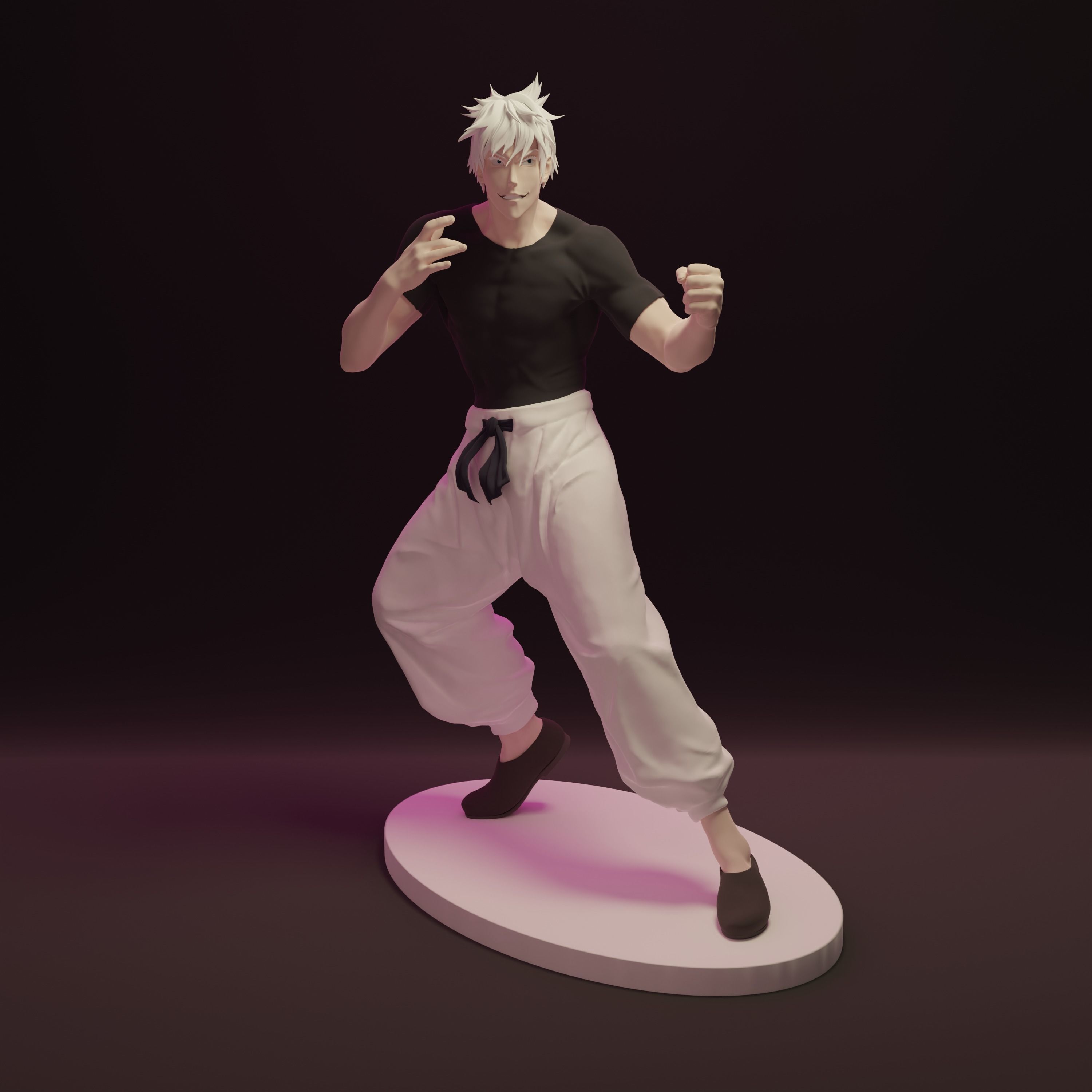 SATORU GOJO 3D model 3D printable | CGTrader