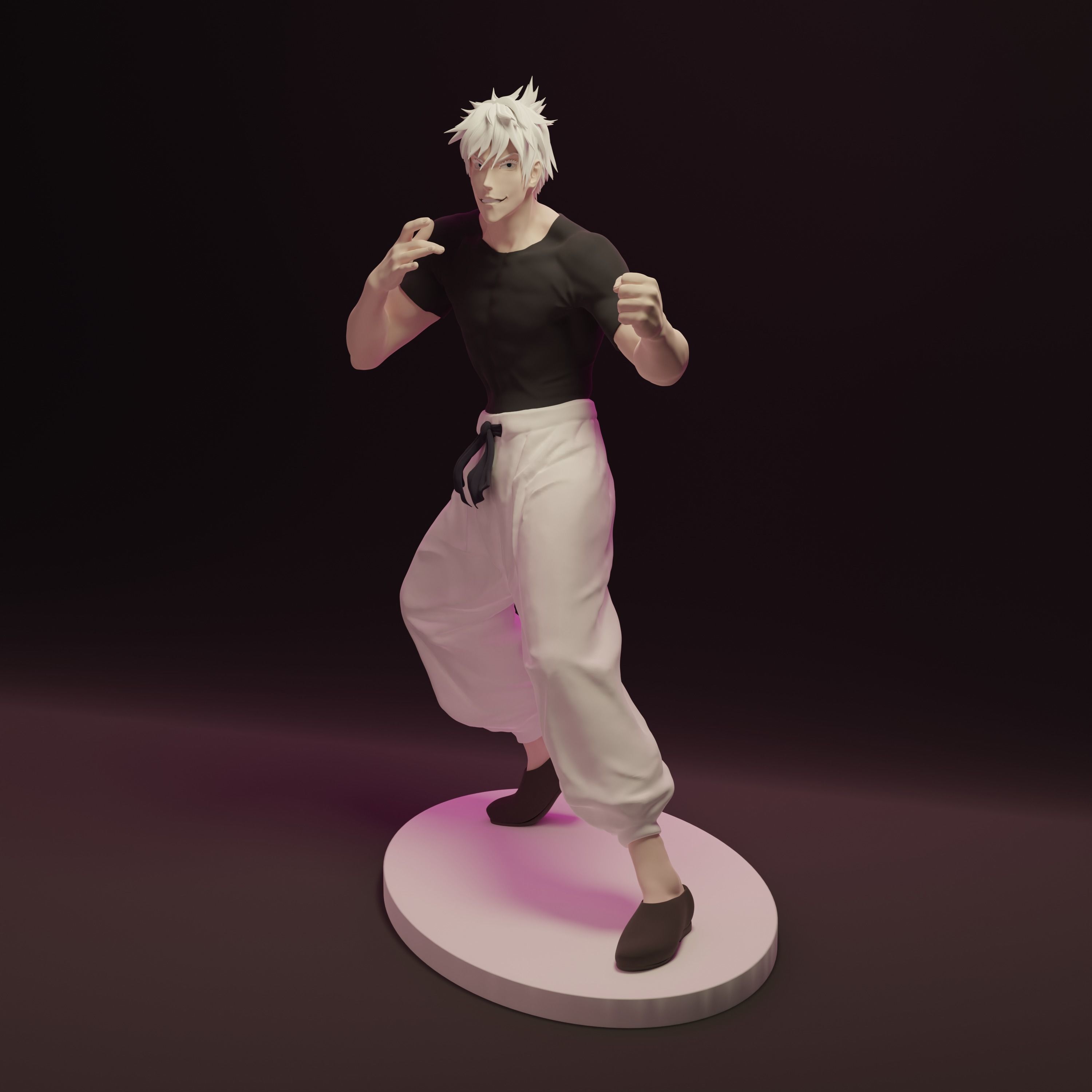 SATORU GOJO 3D model 3D printable | CGTrader
