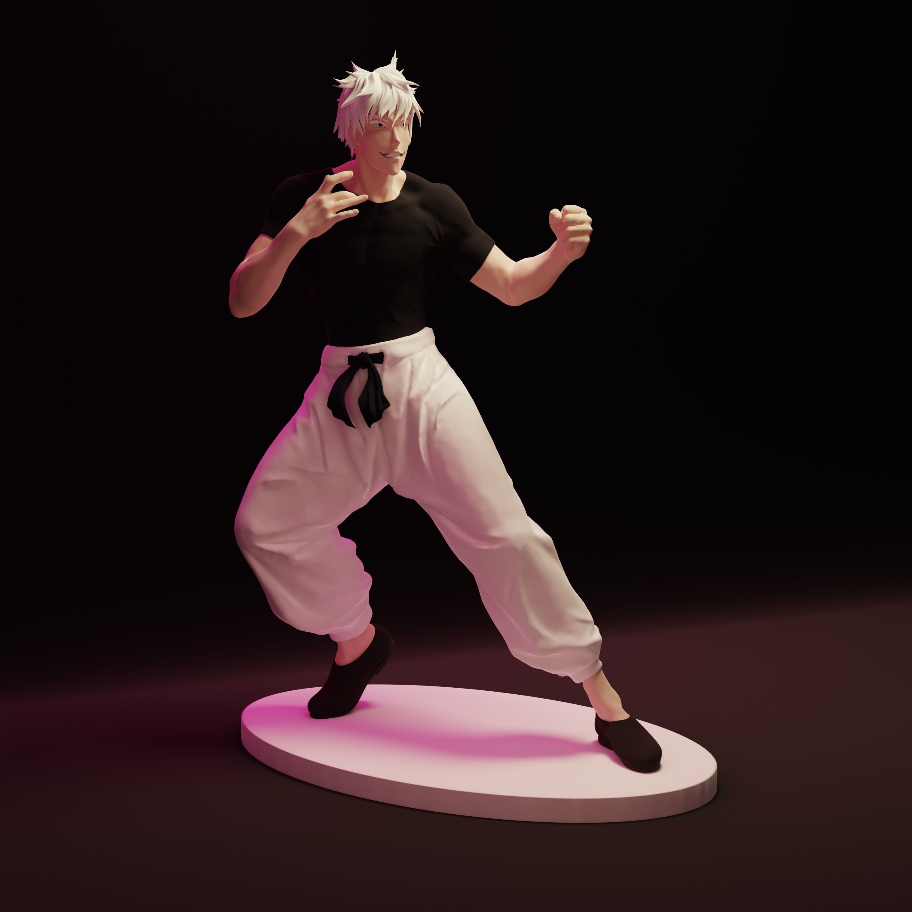 SATORU GOJO 3D model 3D printable | CGTrader