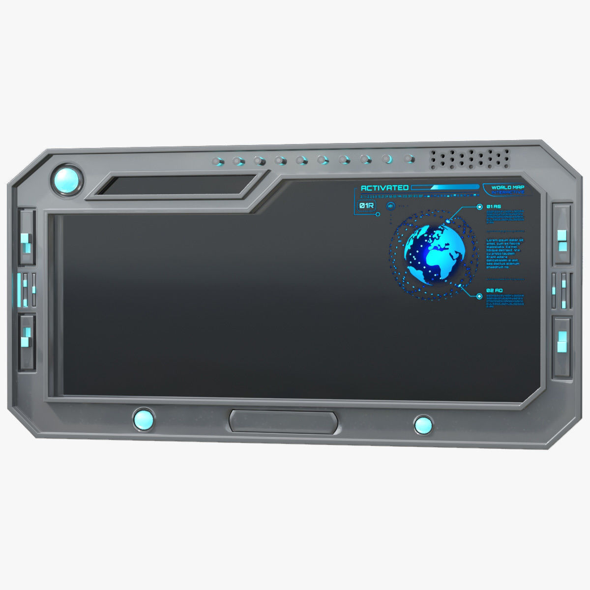 3D model Sci-fi Window VR / AR / low-poly | CGTrader