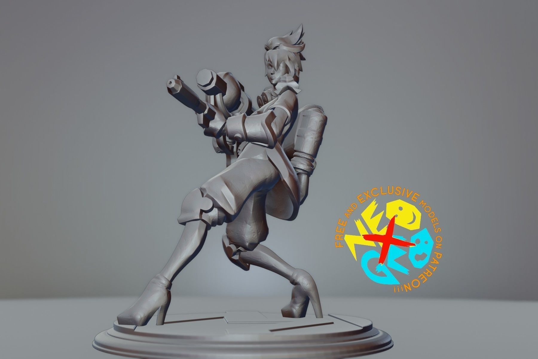 Kimmy Mobile Legends Free 3d Model 3d Printable Cgtrader