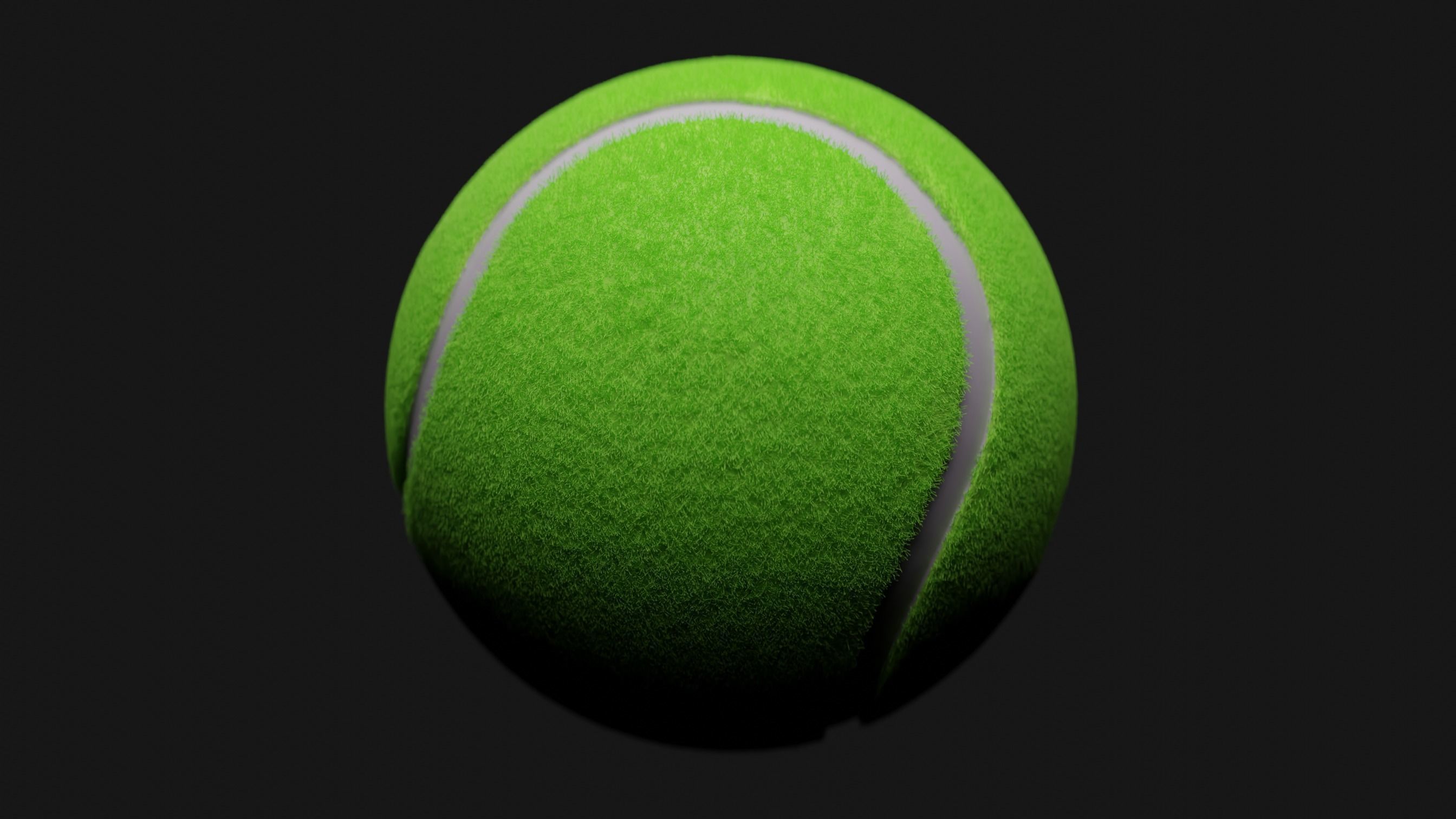 Realistic Tennis Ball model 3D model | CGTrader