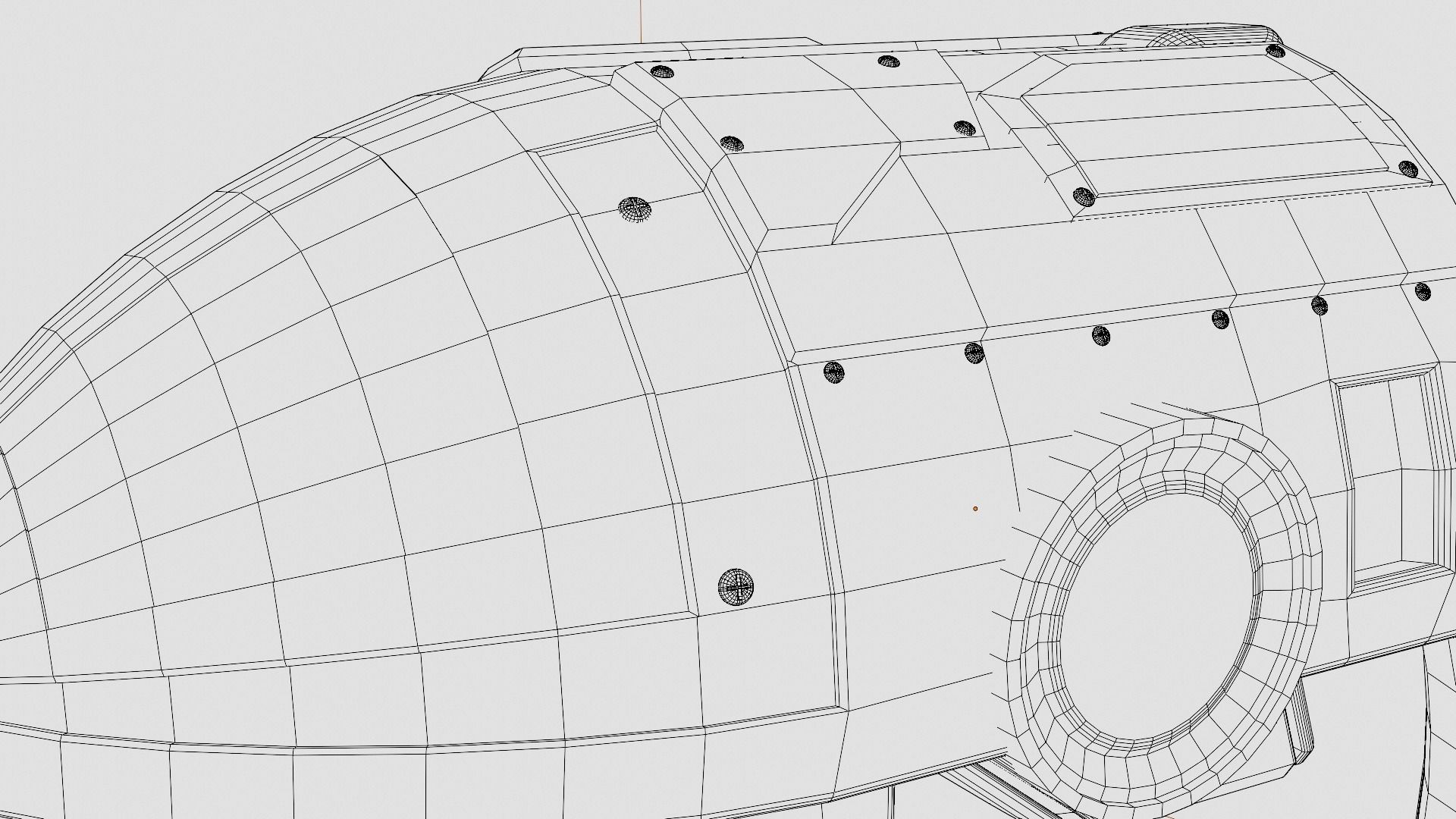 futuristic sci-fi spaceship rusty free 3D model | CGTrader