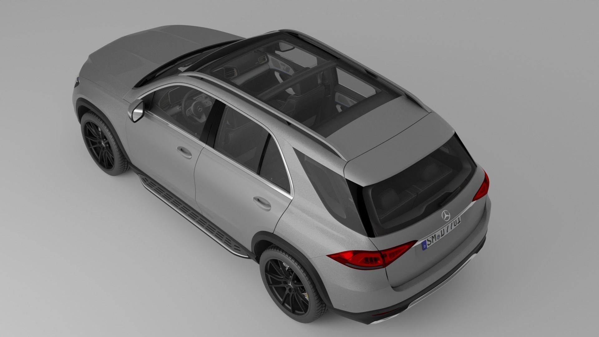 Mercedes Benz GLE 3D model | CGTrader