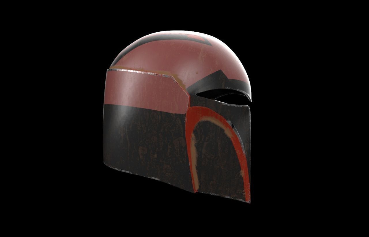 Mandalorian Maul Mando rook kast Helmet 3d digital download 3D model 3D ...