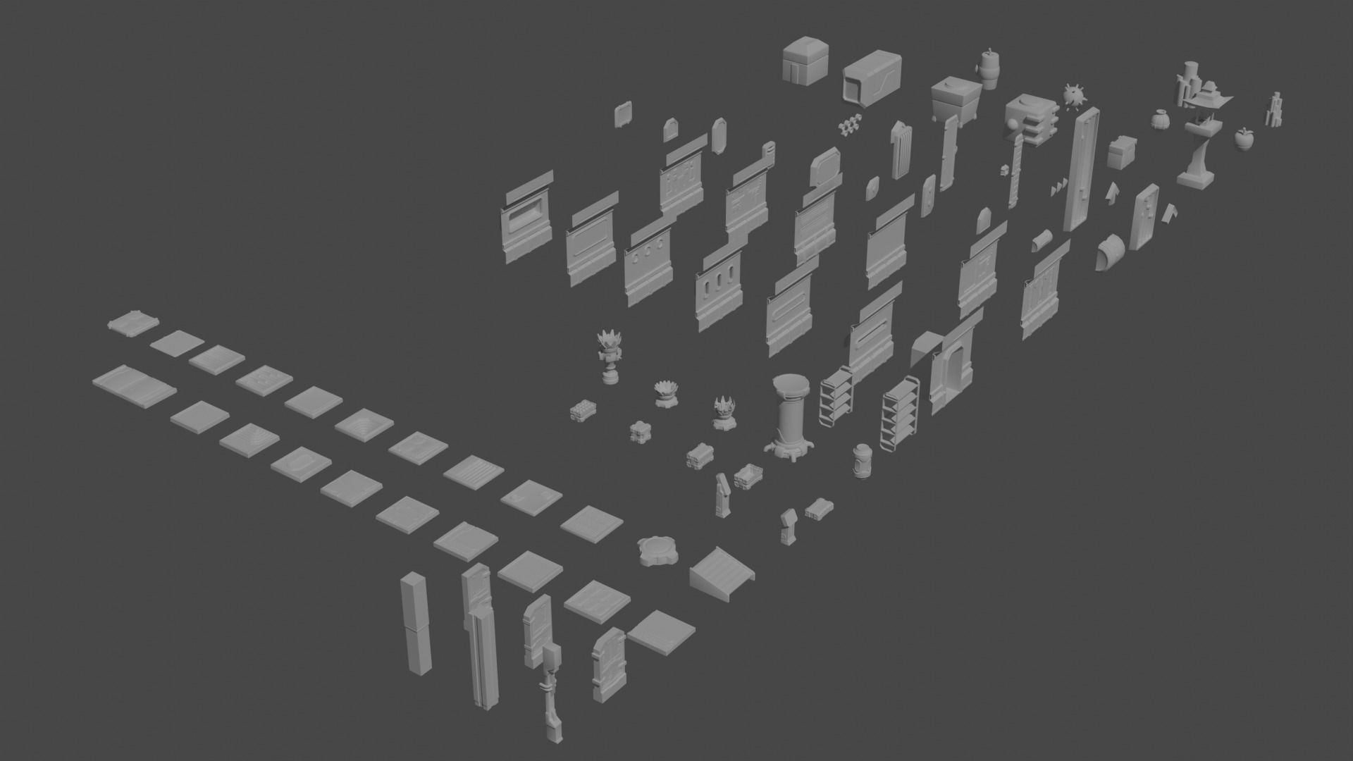 3D model Multi 3D Asset Pack VR / AR / low-poly | CGTrader