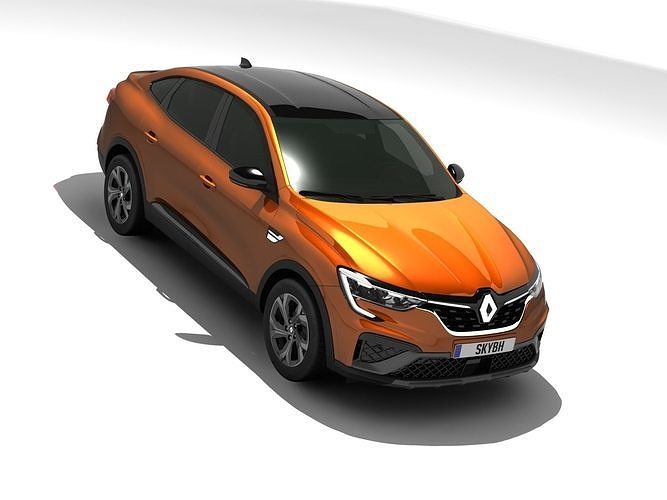 3D model Renault Arkana VR / AR / low-poly | CGTrader