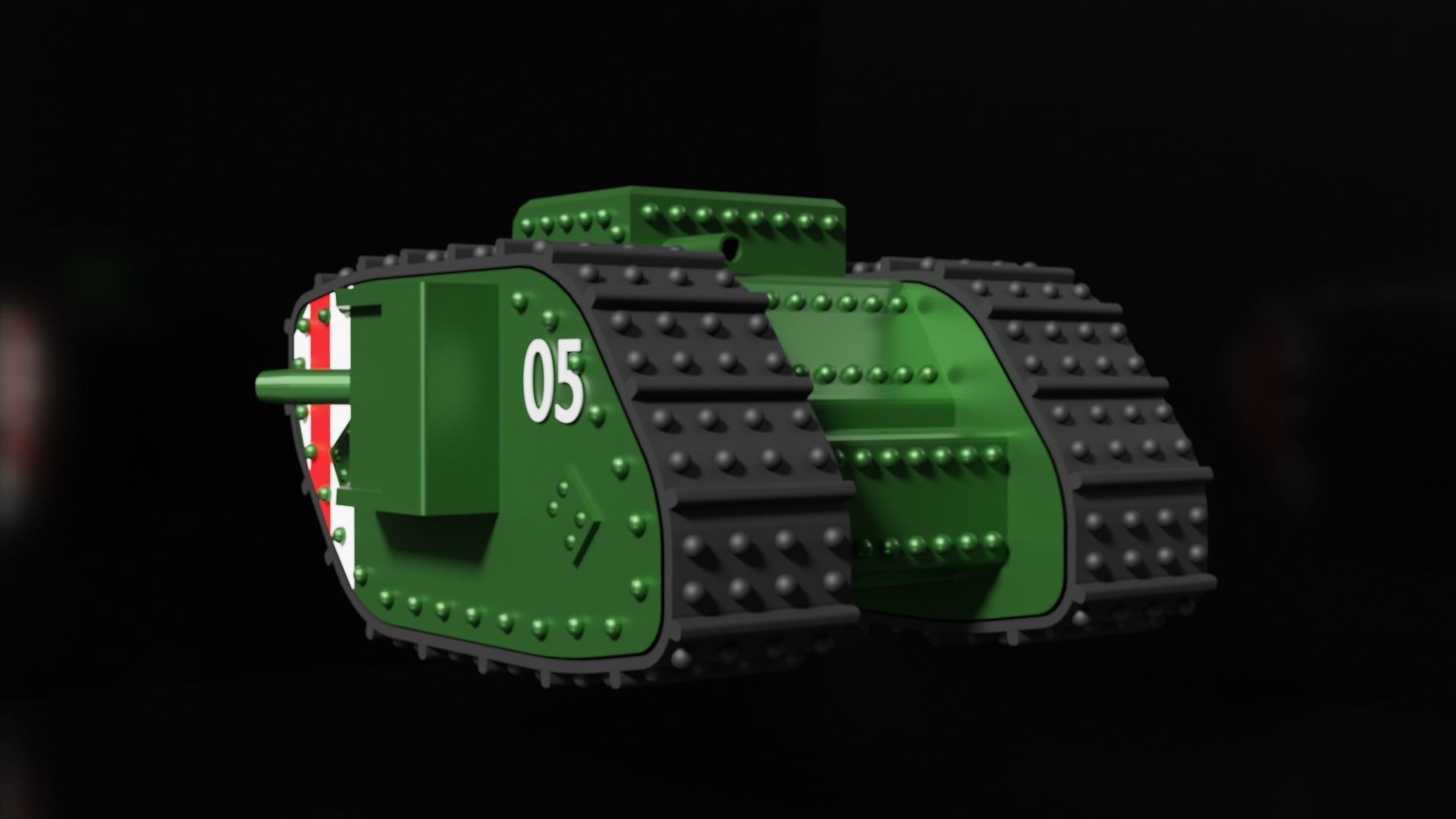 3D model Anime Tank VR / AR / low-poly | CGTrader