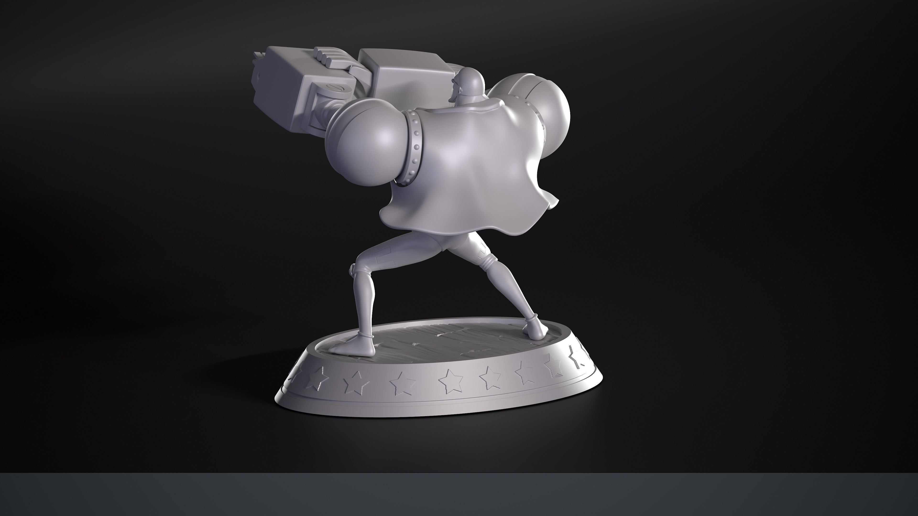 Franky from One Piece 3D model 3D printable | CGTrader