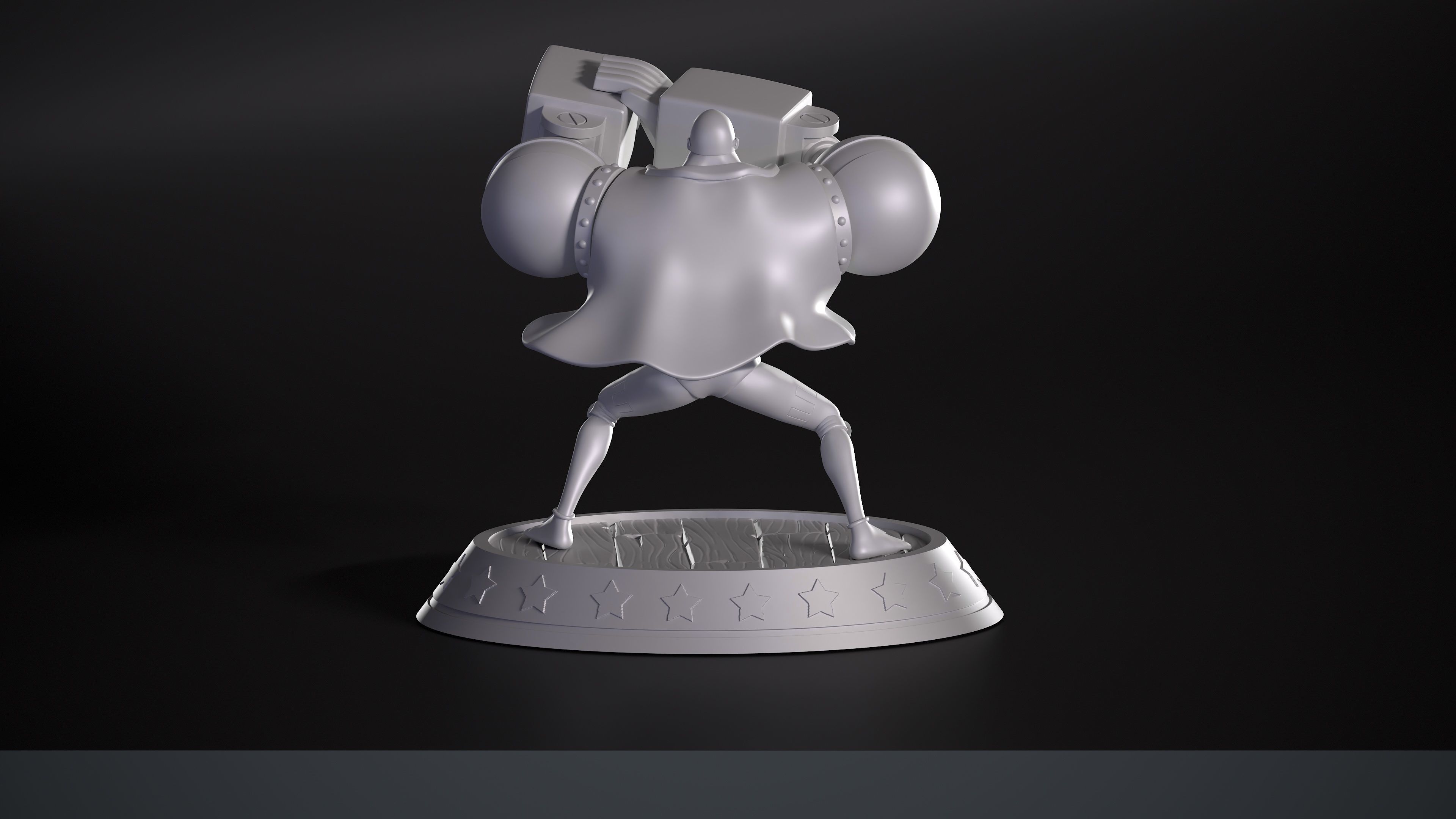 Franky from One Piece 3D model 3D printable | CGTrader